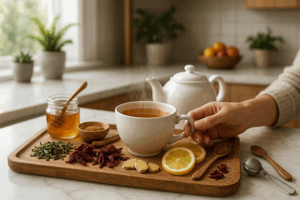 Controla tu presión con té natural